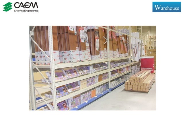 Durable Modular shelving system for warehouse stock storage-CAEM ...