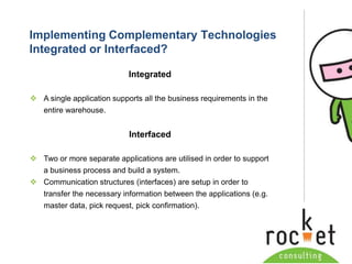 Warehouse process optimisation using SAP and integrated complementary ...