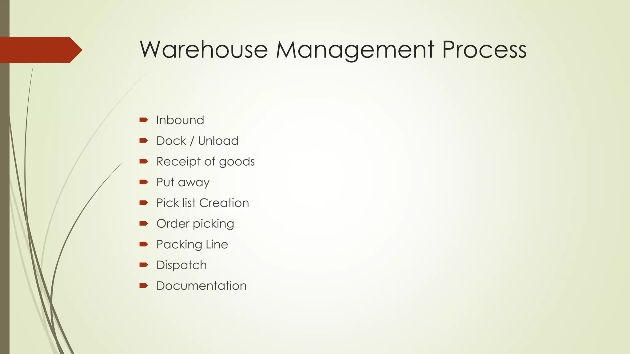Warehousing | PPTX