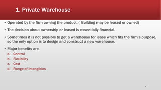 Warehouse | PPT