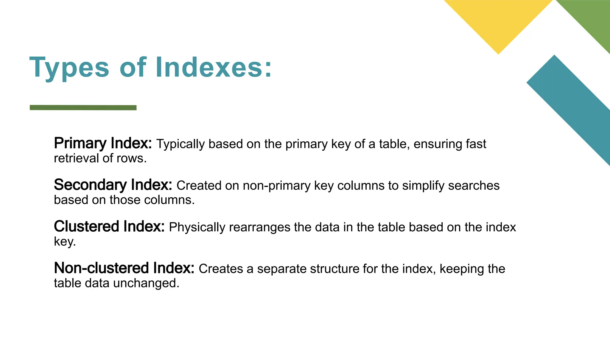 Indexing Data in data Warehouse presentation.pptx