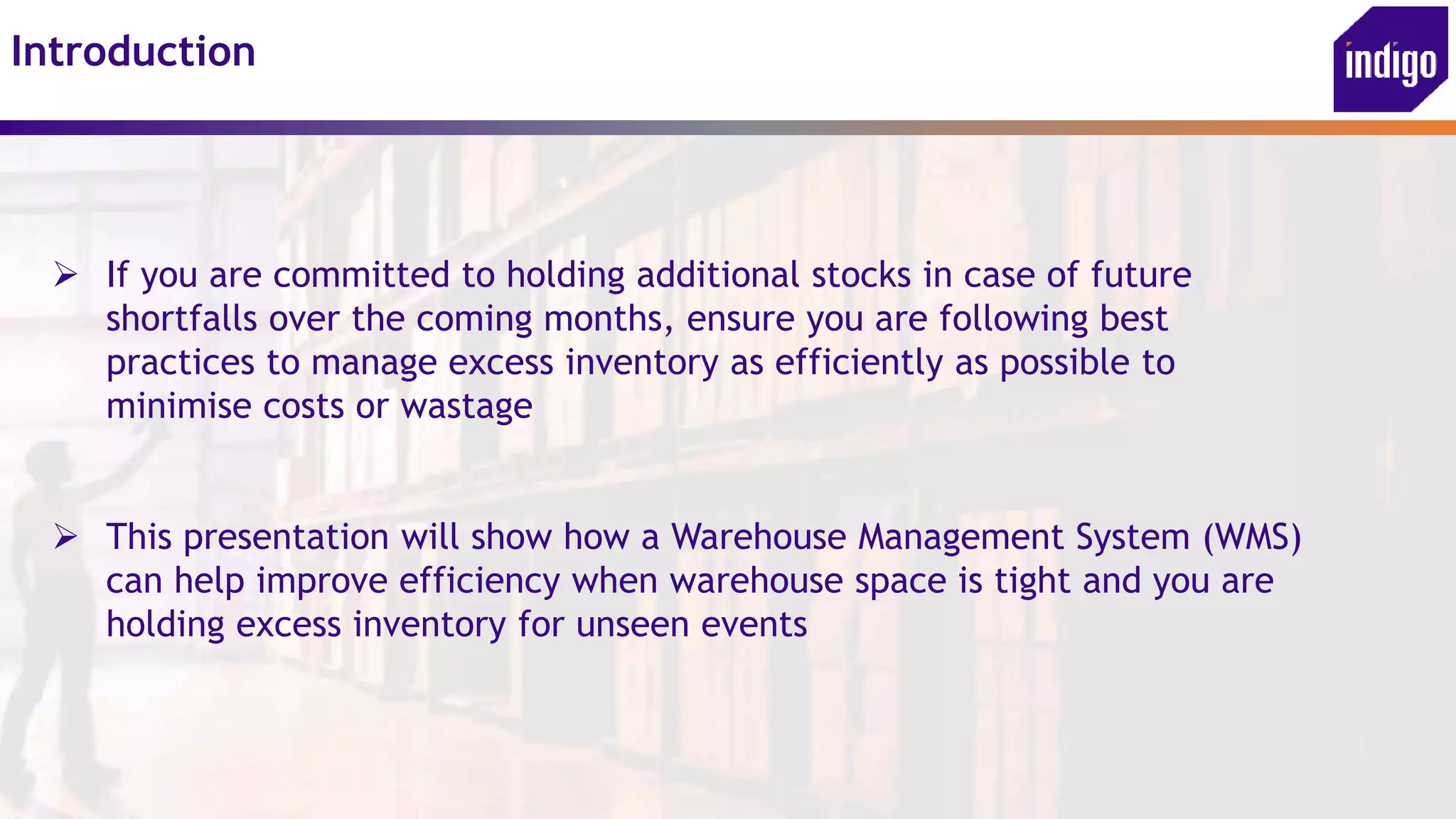 Five Ways a Warehouse Management System Helps When Your Warehouse is Choc Full | PPT