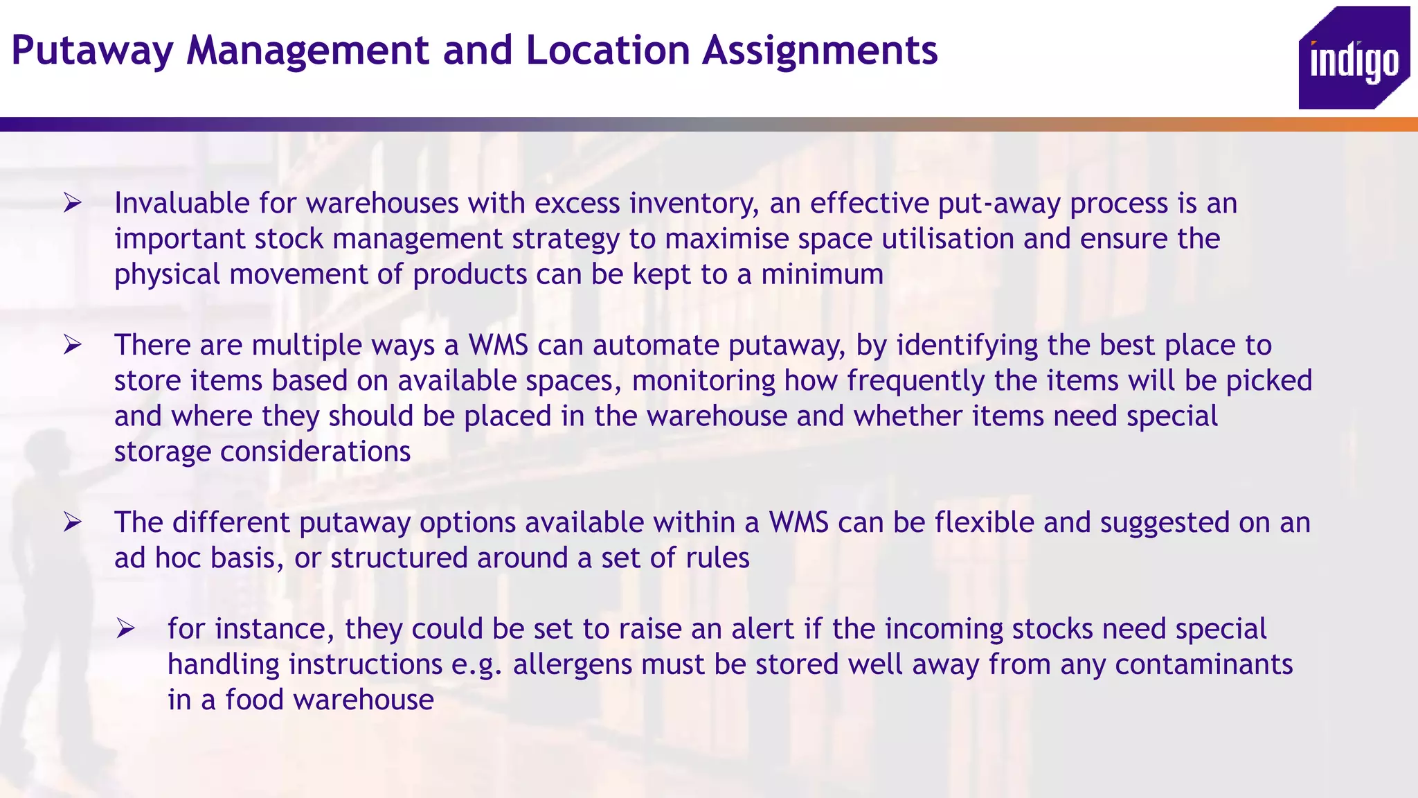 Five Ways a Warehouse Management System Helps When Your Warehouse is Choc Full | PPT