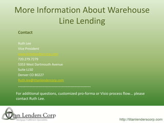 Warehouse Line Operations | PPTX