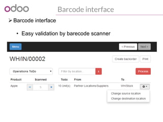 The new Odoo warehouse management system | PDF