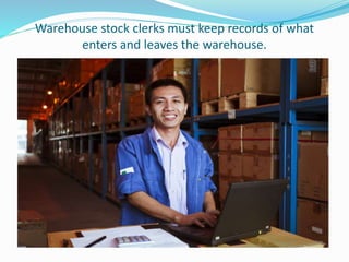 Warehouse worker-duties | PPTX