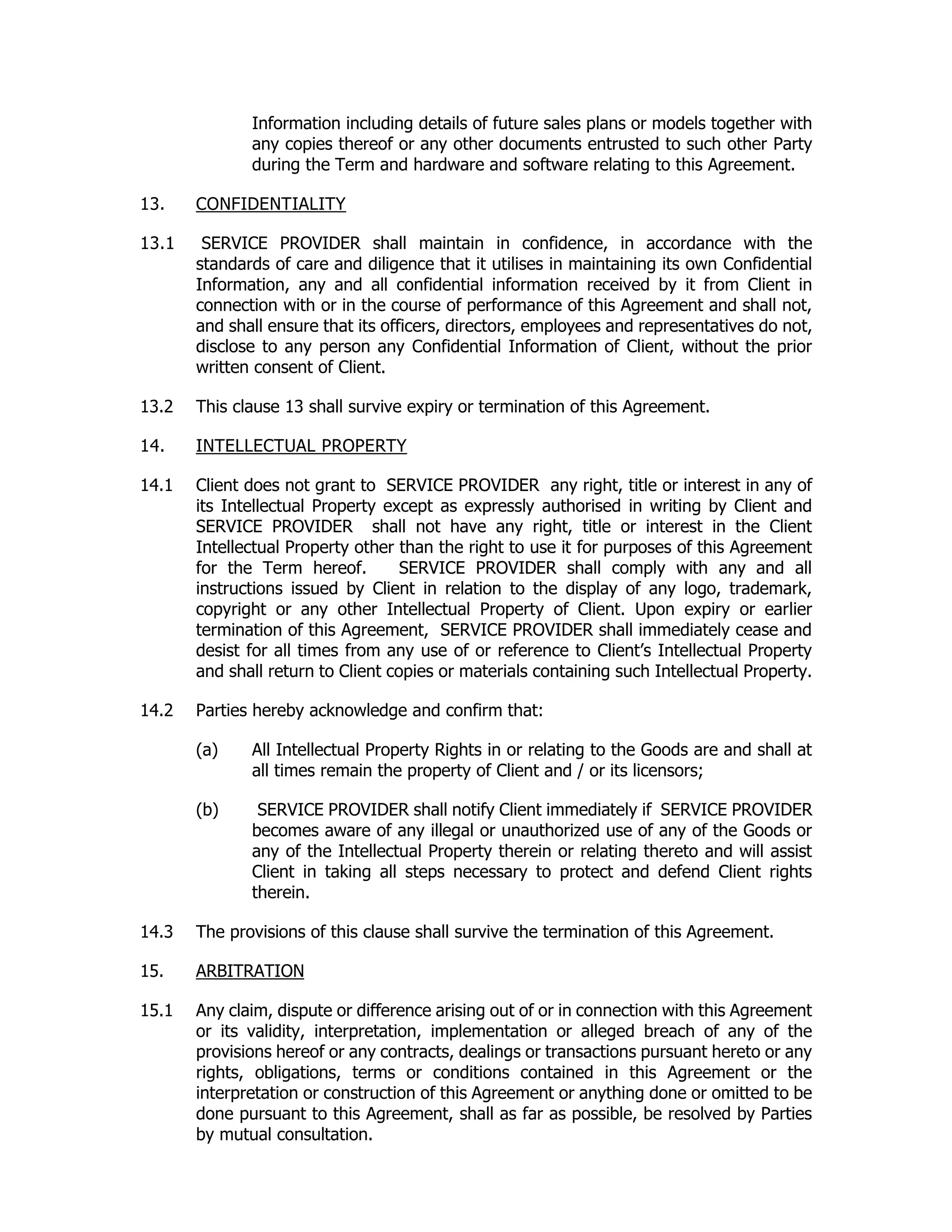 WAREHOUSE AGREEMENT | PDF