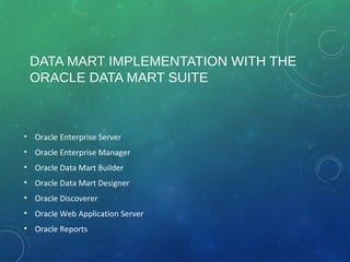 Warehouse chapter3 | PPT | Databases | Computer Software and Applications