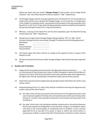 Warehouse Contract Sample (Purchase this doc, Text: 08118887270 ...