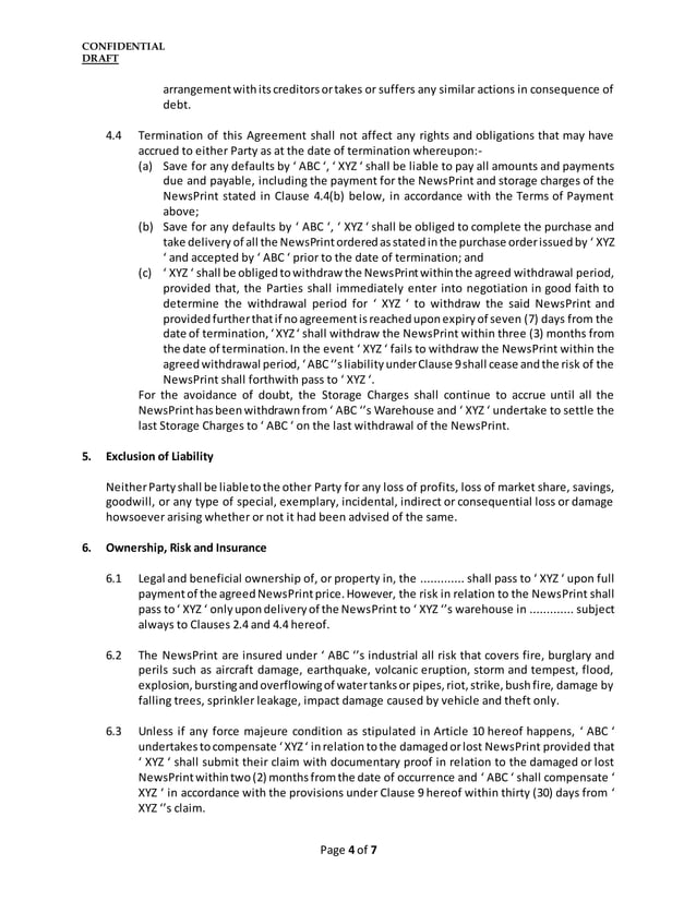 Warehouse Contract Sample (Purchase this doc, Text: 08118887270 ...