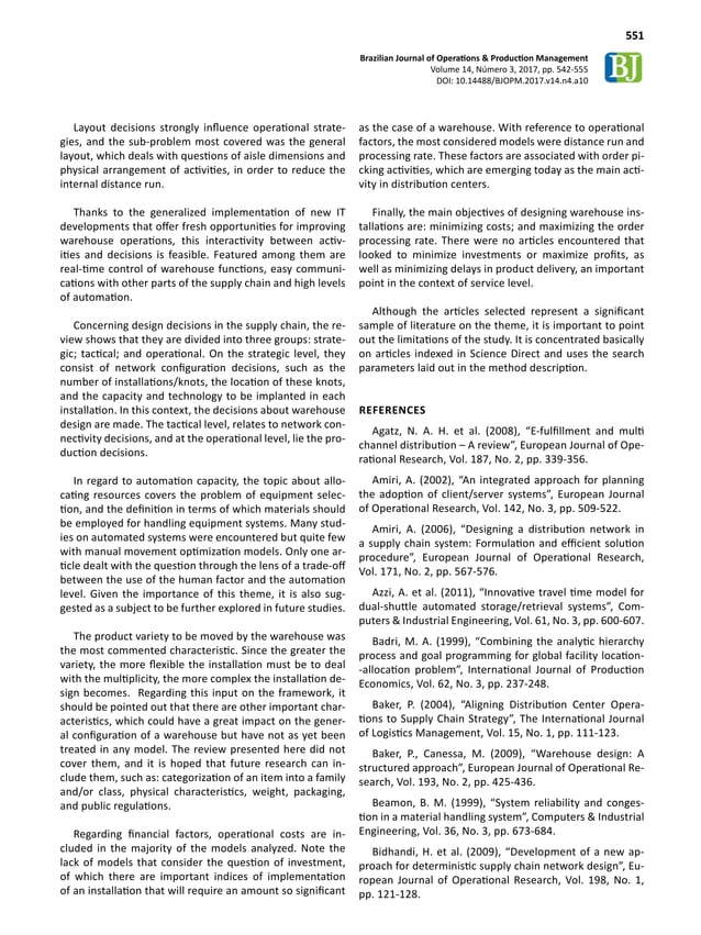 Warehouse design | PDF