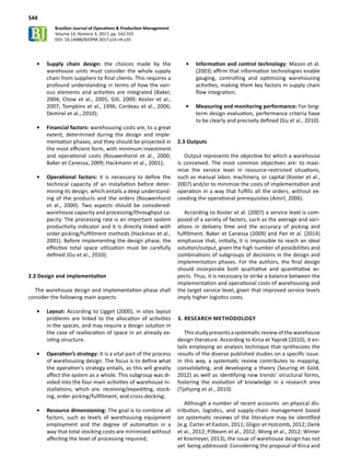 Warehouse design | PDF