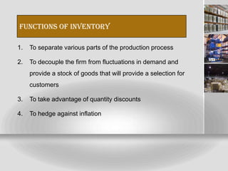 Warehouse & inventory management template | PPTX