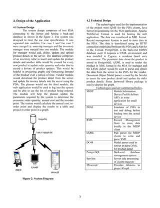 Warehouse inventory system | PDF