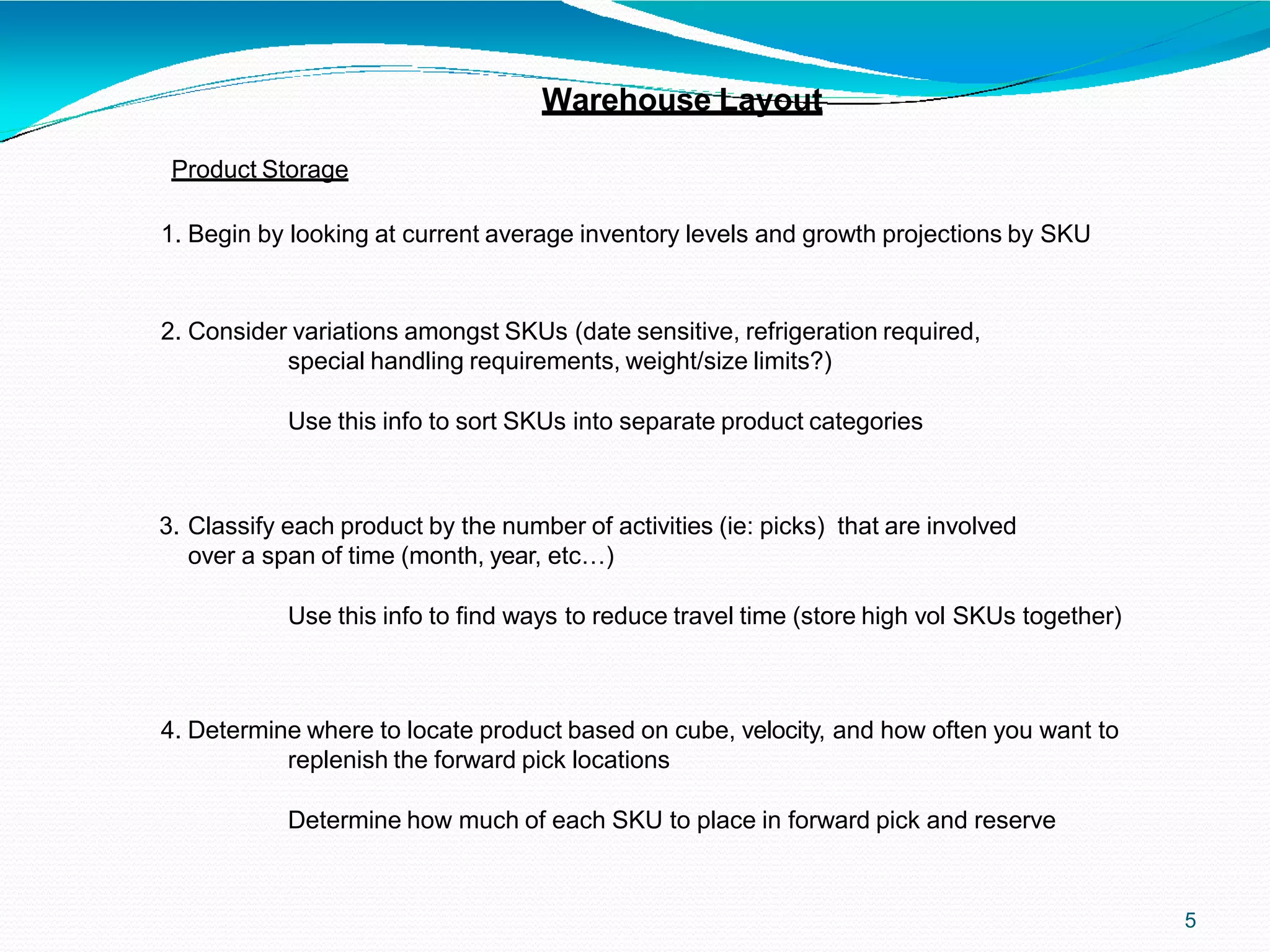 warehouselayout-111212212547-phpapp01.pptx | Data Storage and Warehousing | Computing