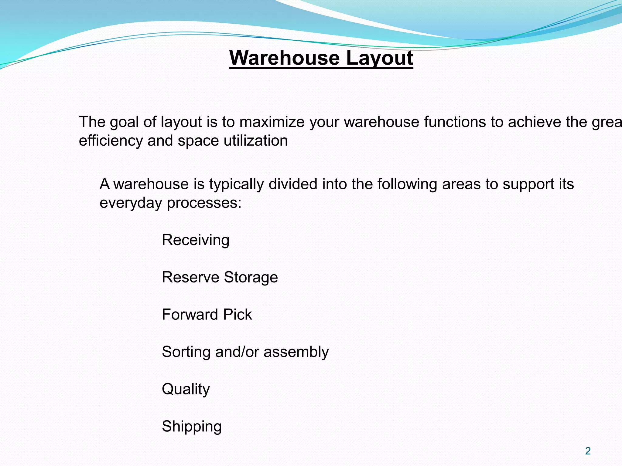 Warehouselayout | PPTX