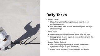 Warehouse Maintenance Checklist eAuditor Audits & Inspections | PPTX