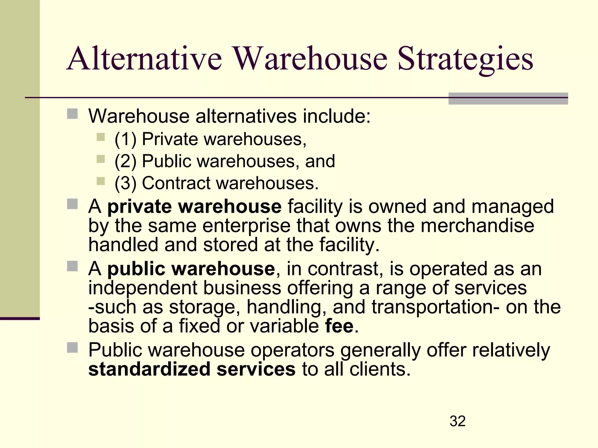 Warehouse management | PPT