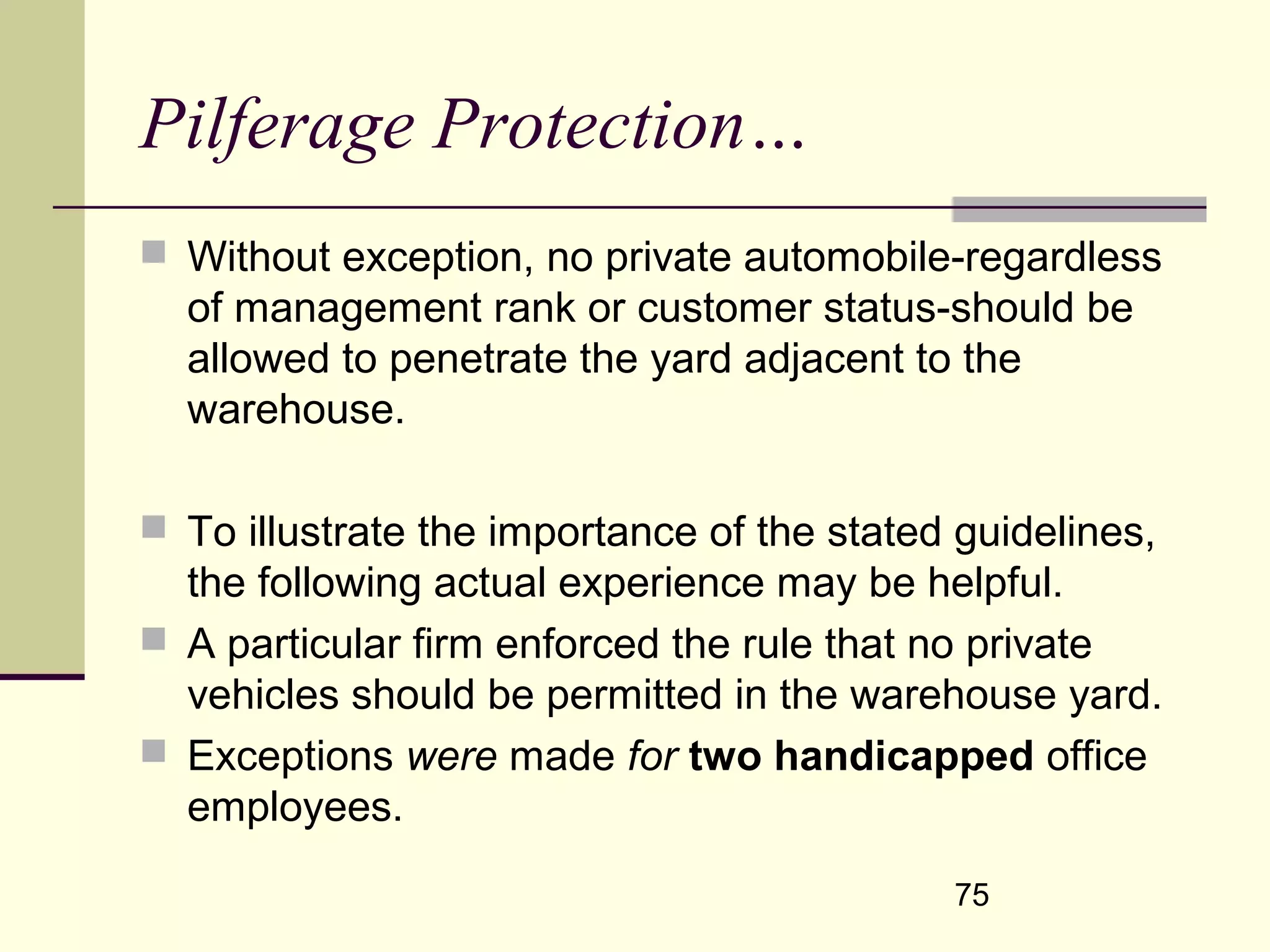 Warehouse management | PPT
