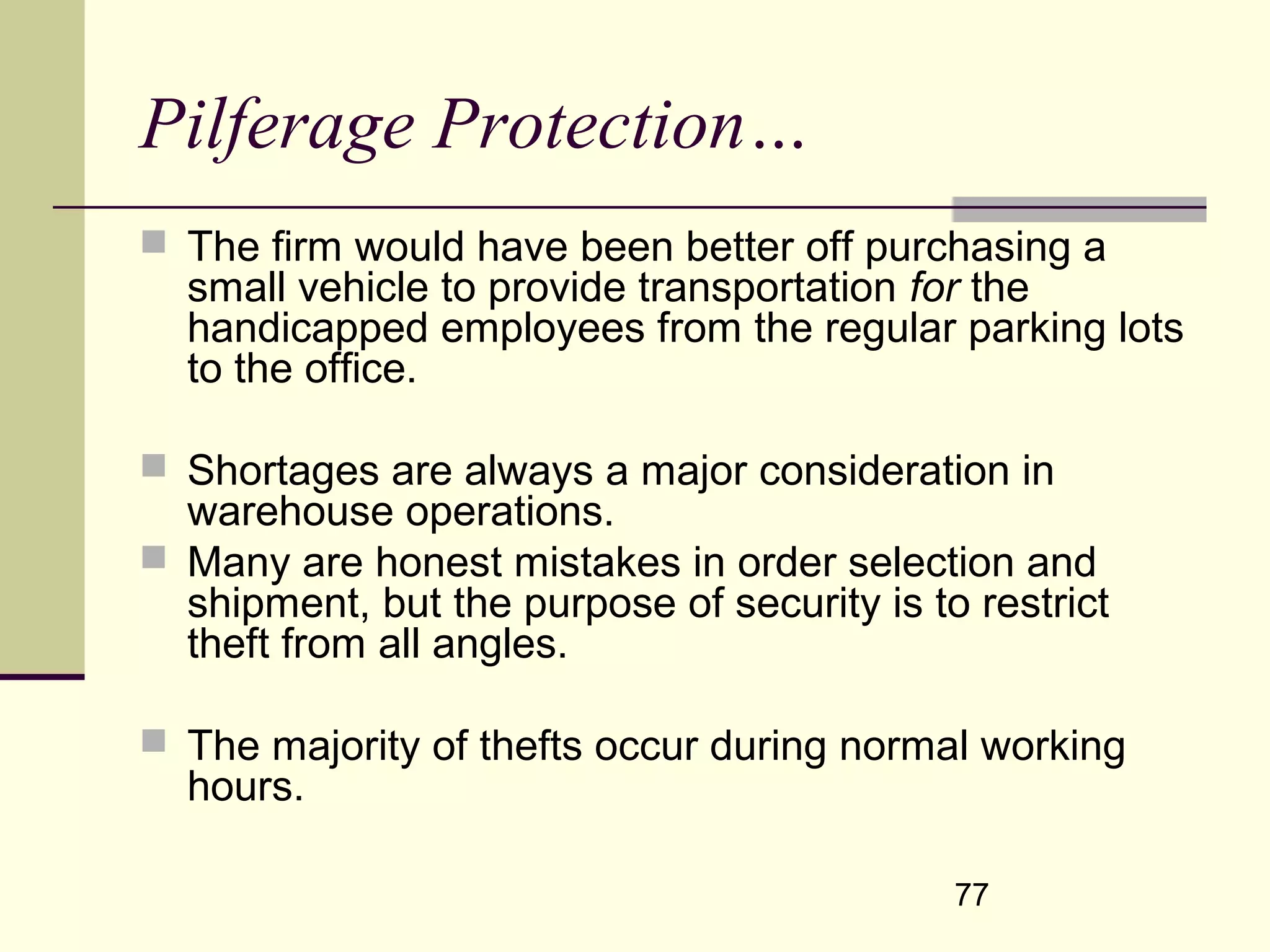 Warehouse management | PPT