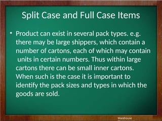 warehouse management system in supply chain | PPT