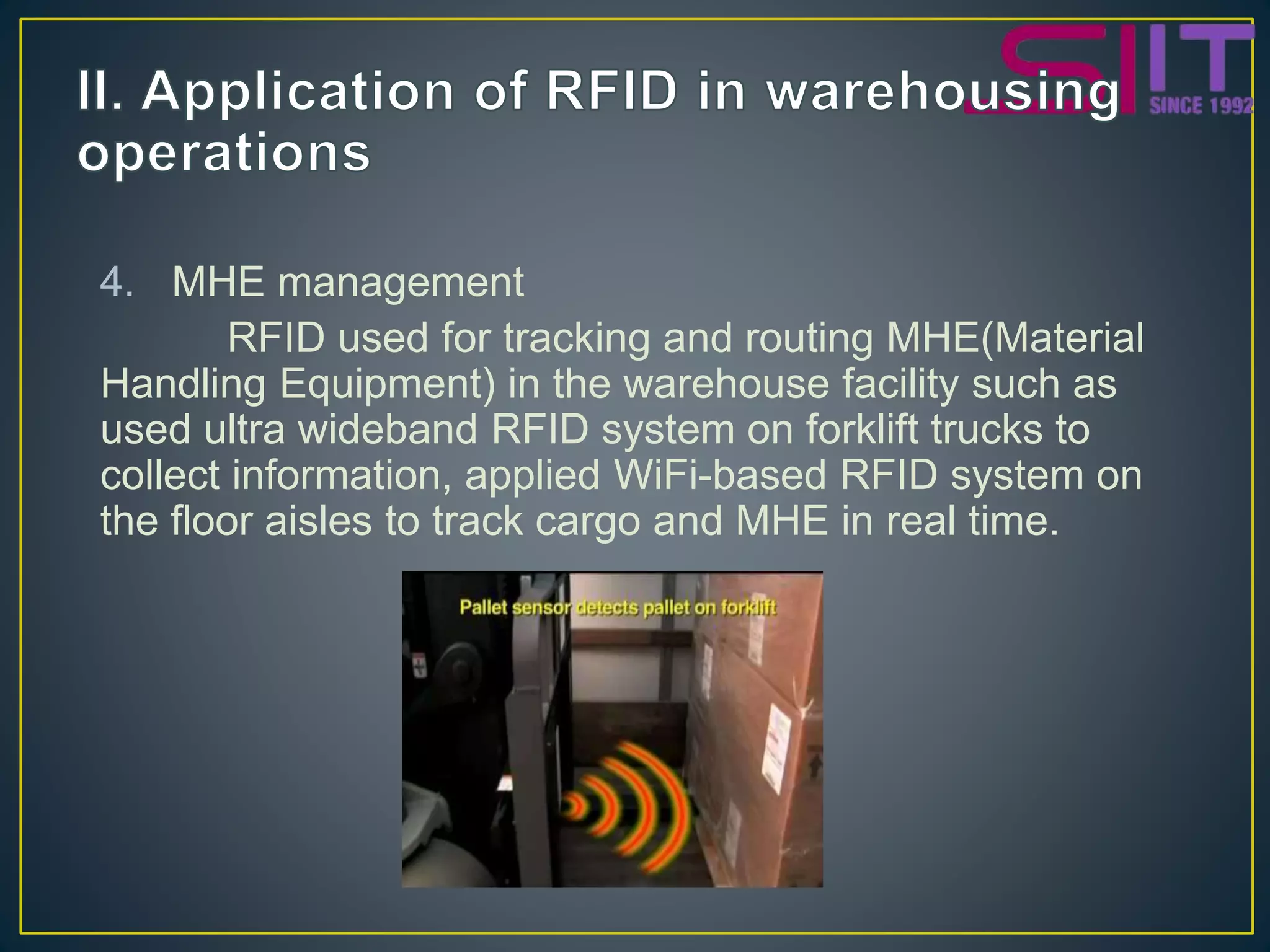 Warehouse management and operations rfid | PPTX