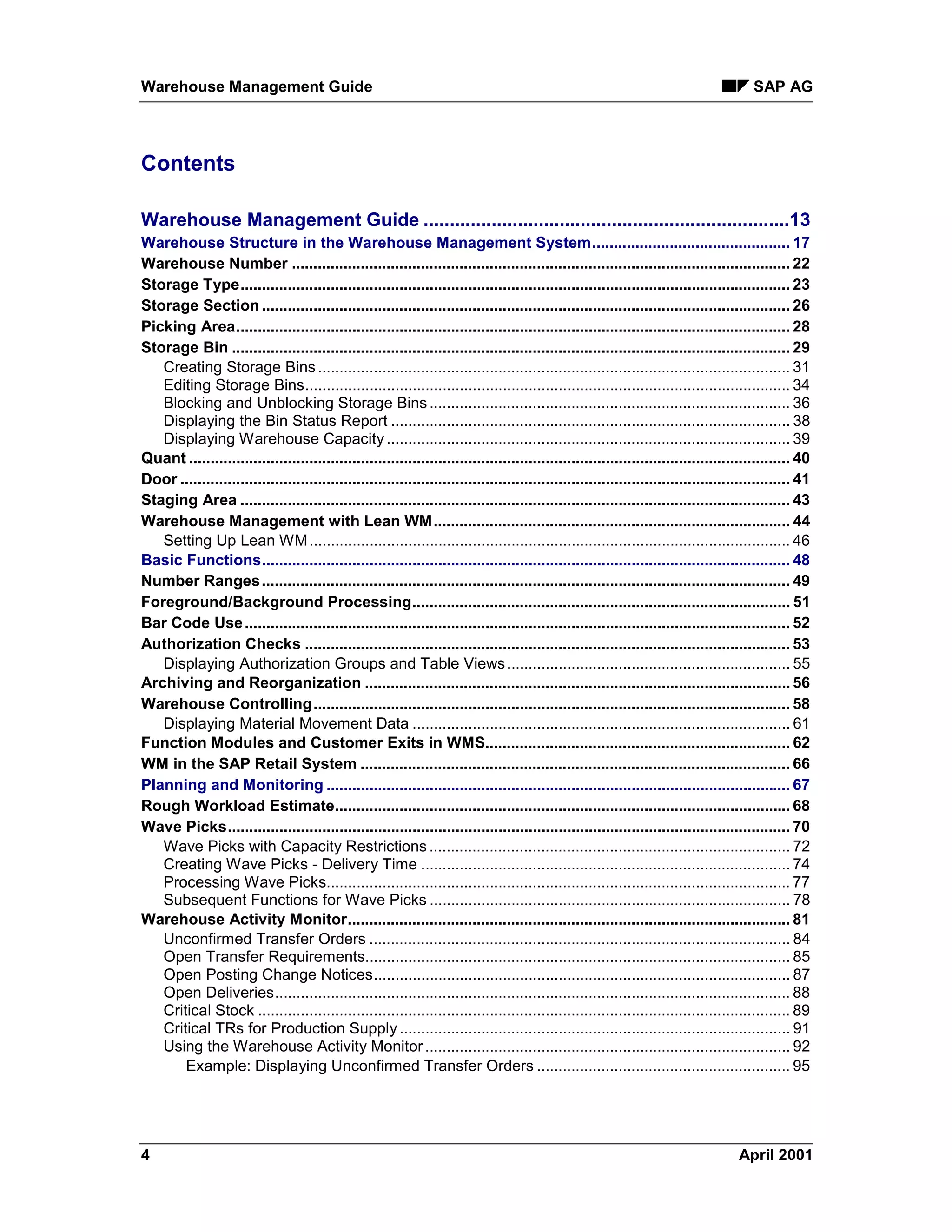 Warehouse management guide | PDF