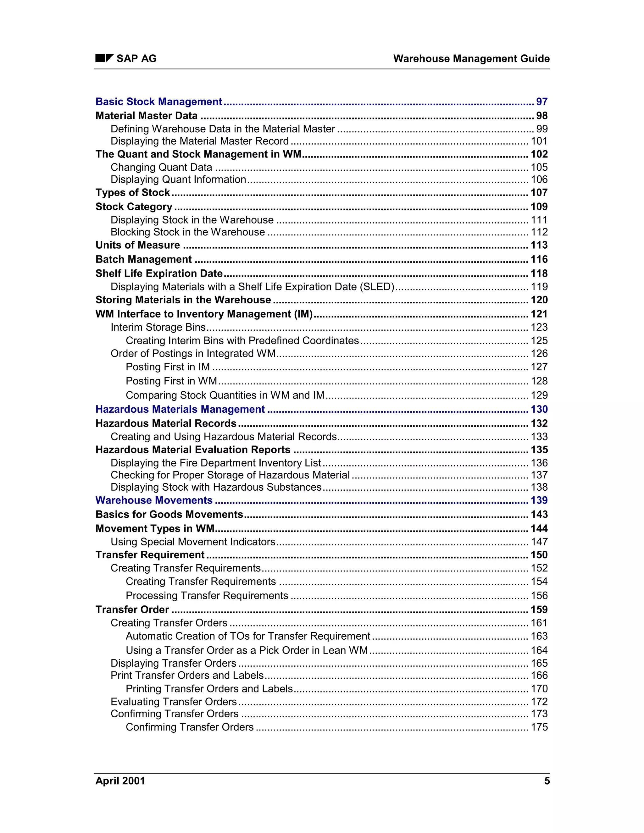 Warehouse management guide | PDF