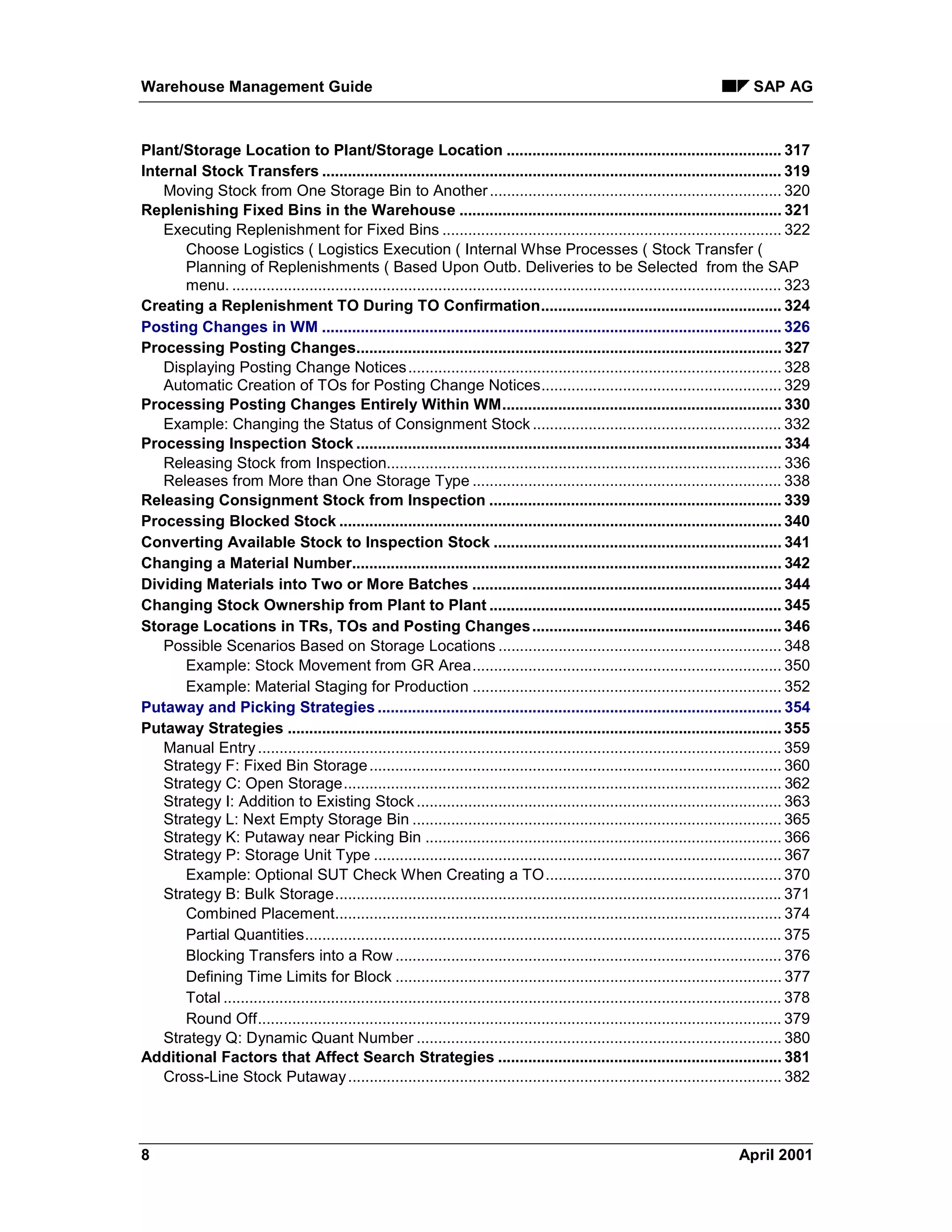 Warehouse management guide | PDF