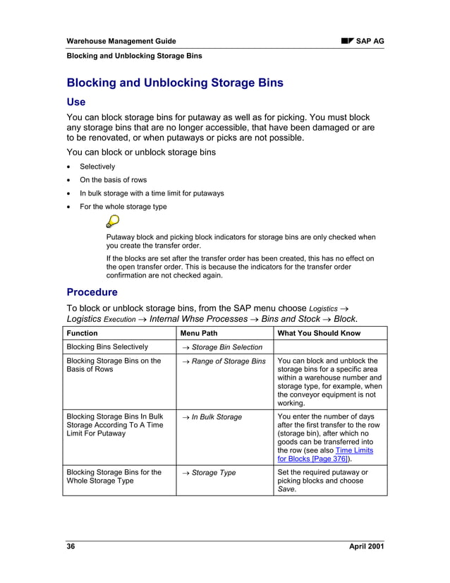 Warehouse management guide | PDF