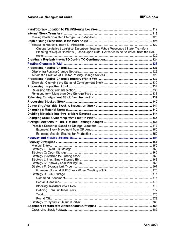 Warehouse management guide | PDF
