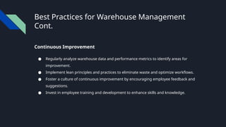 Warehouse Management & Infrastructure.pptx