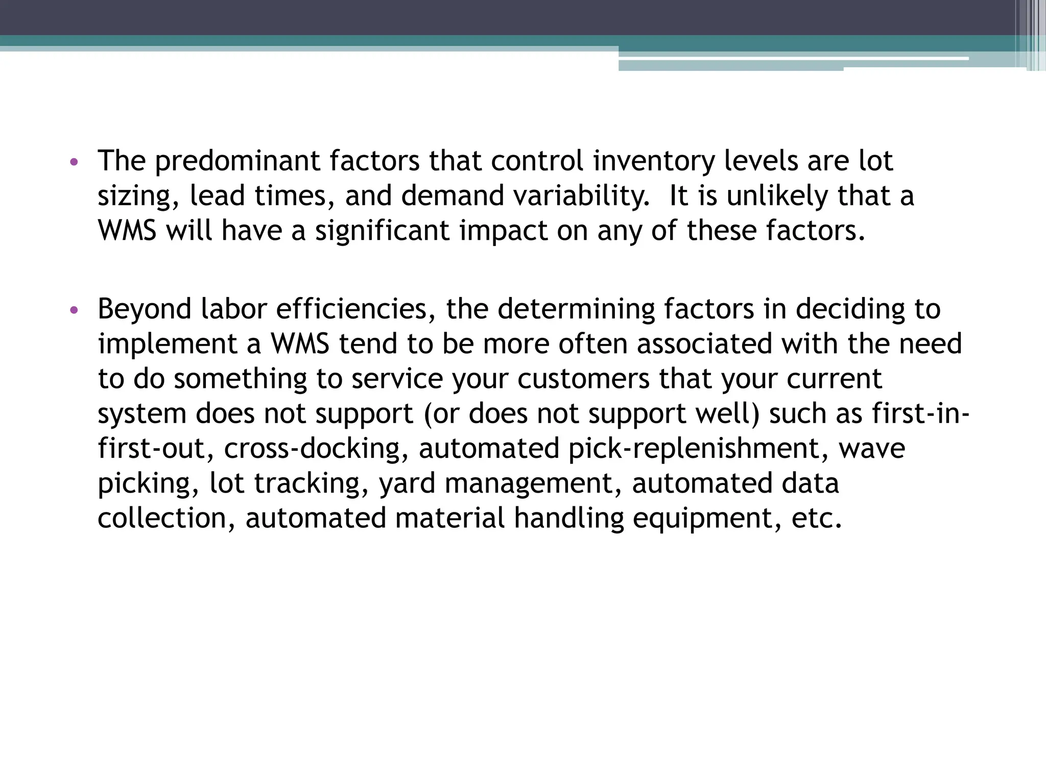 WAREHOUSE_MANAGEMENT_Overview in Simple way | PPT