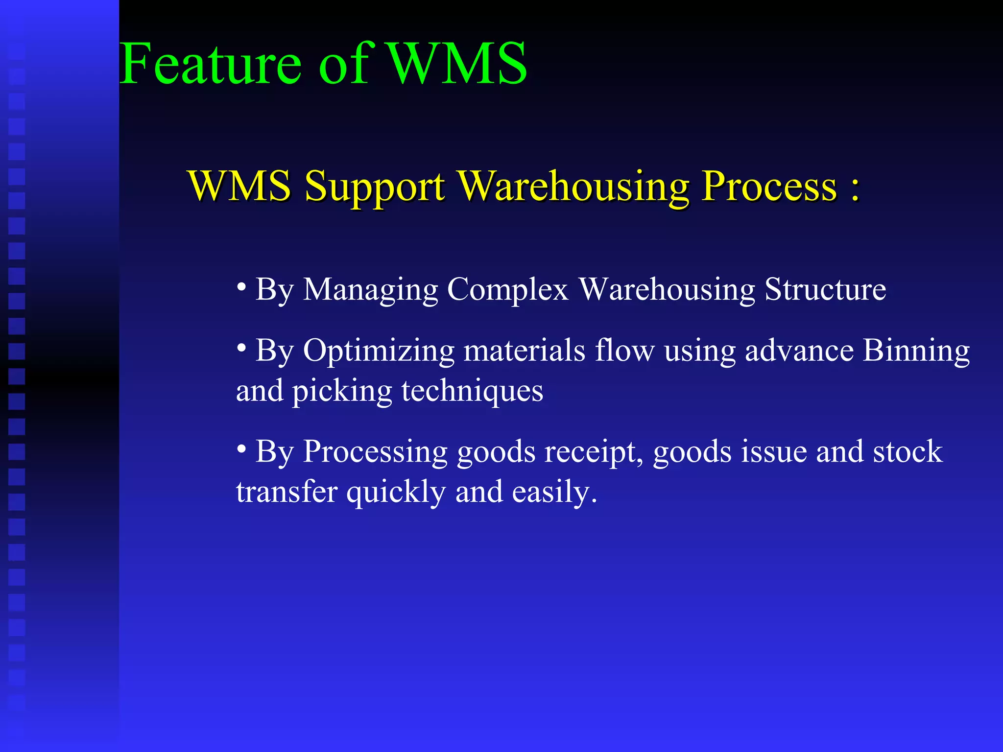 Warehouse management system | PPT