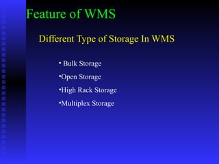Warehouse management system | PPT