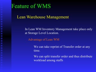 Warehouse management system | PPT