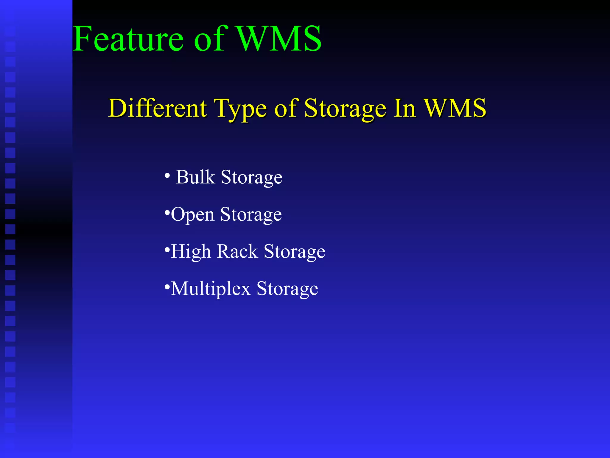 Warehouse Management System | PPT