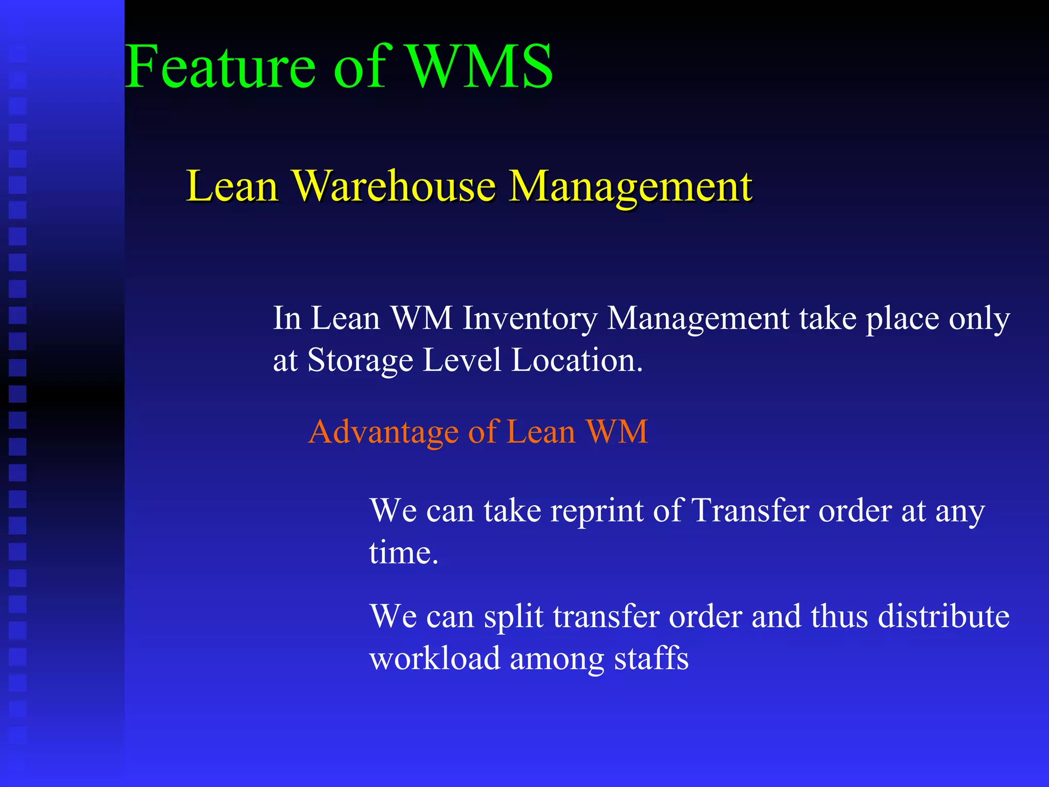 Warehouse Management System | PPT