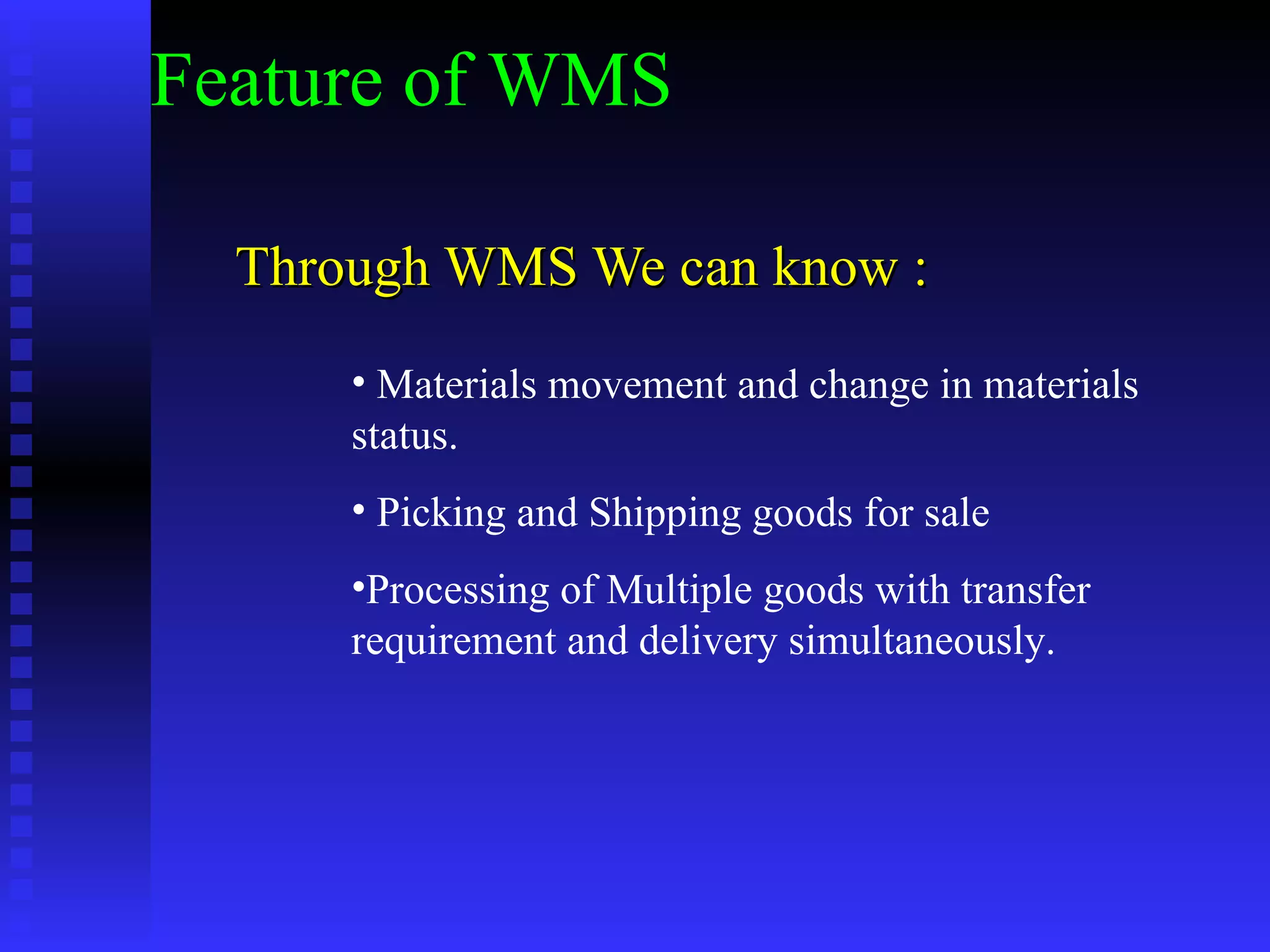 Warehouse Management System | PPT