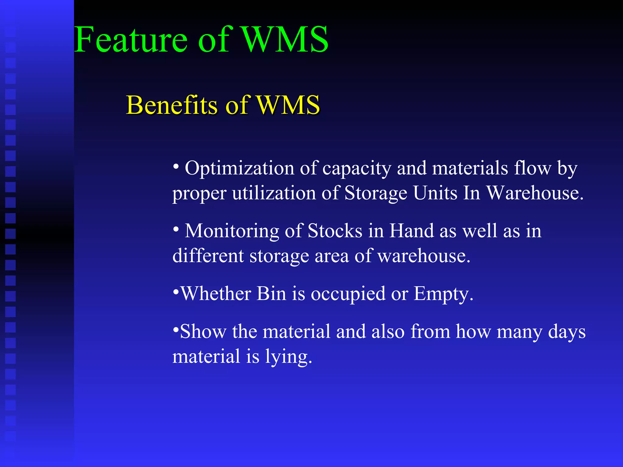 Warehouse Management System | PPT
