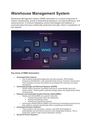 Warehouse Management System Company in India | PDF