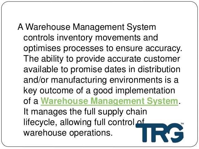 Warehouse Management System Process | PPTX