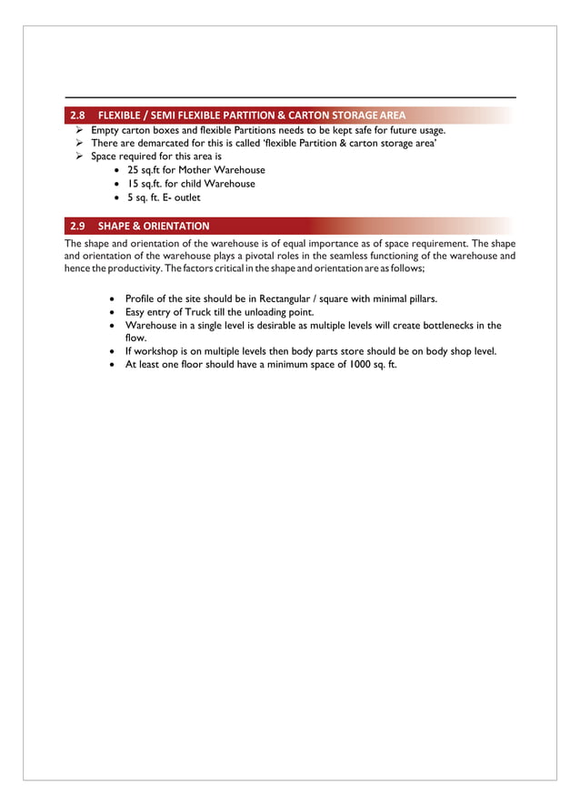 Warehouse Manual | PDF
