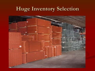 Warehouse Needs | PPT