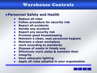 Managing warehouse operations. How to manage and run warehouse ...