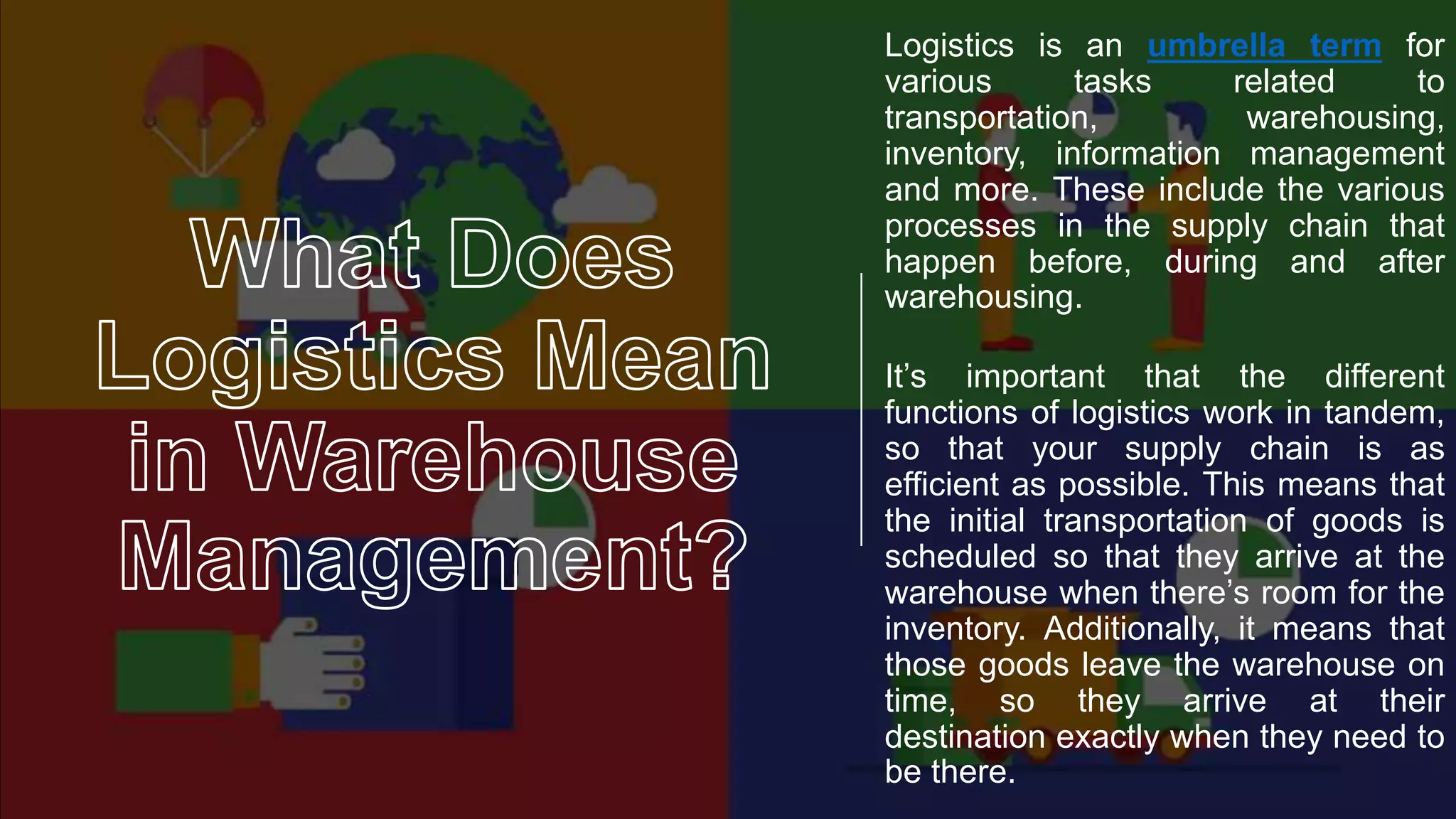 Warehouse Operations and WMS | PPTX