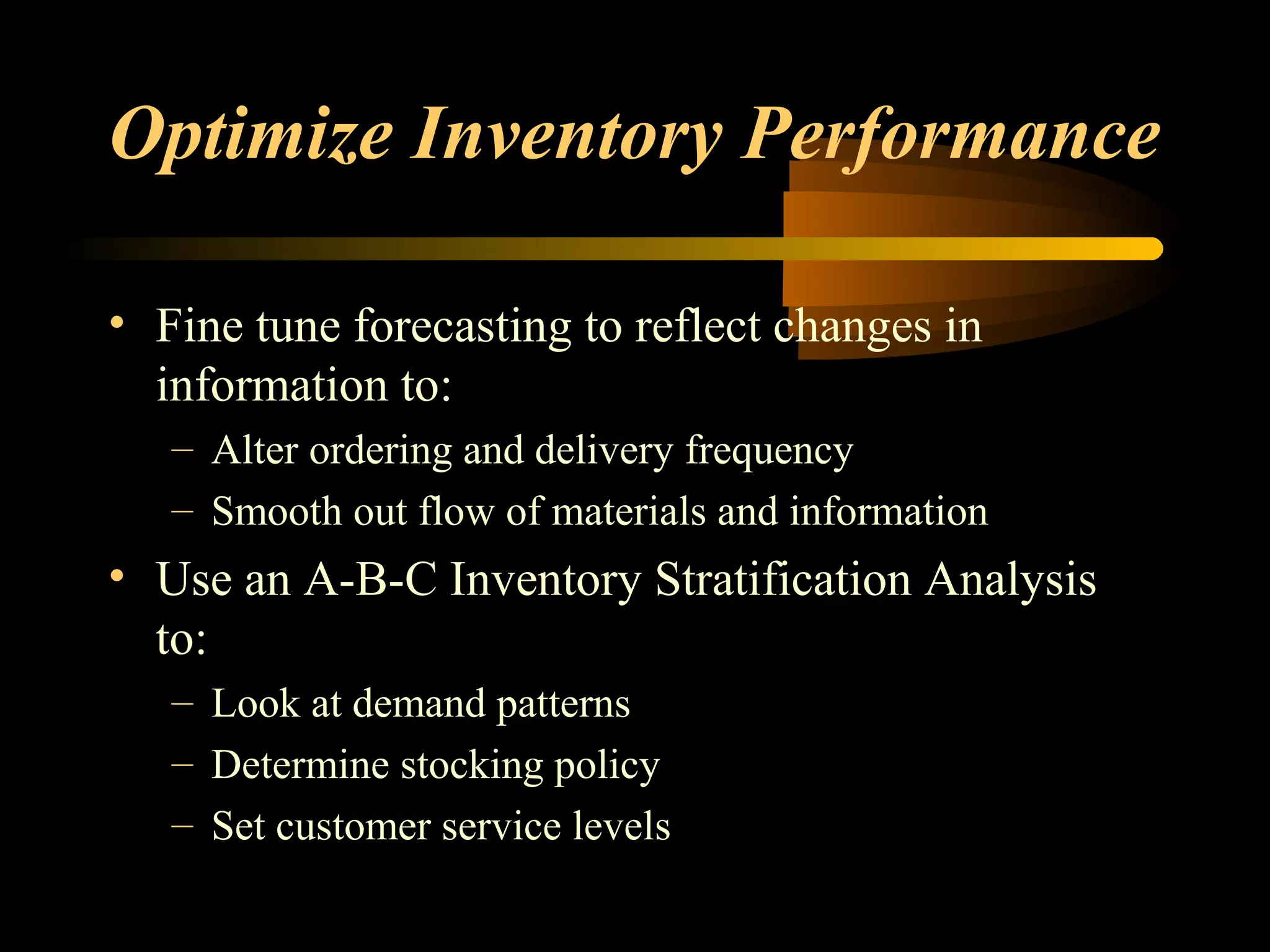 Warehouse Operations and Inventory Management | PPT
