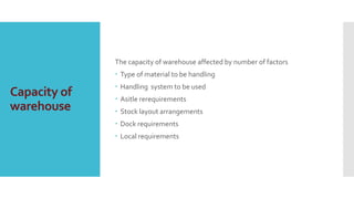 Warehouse and storage | PPTX