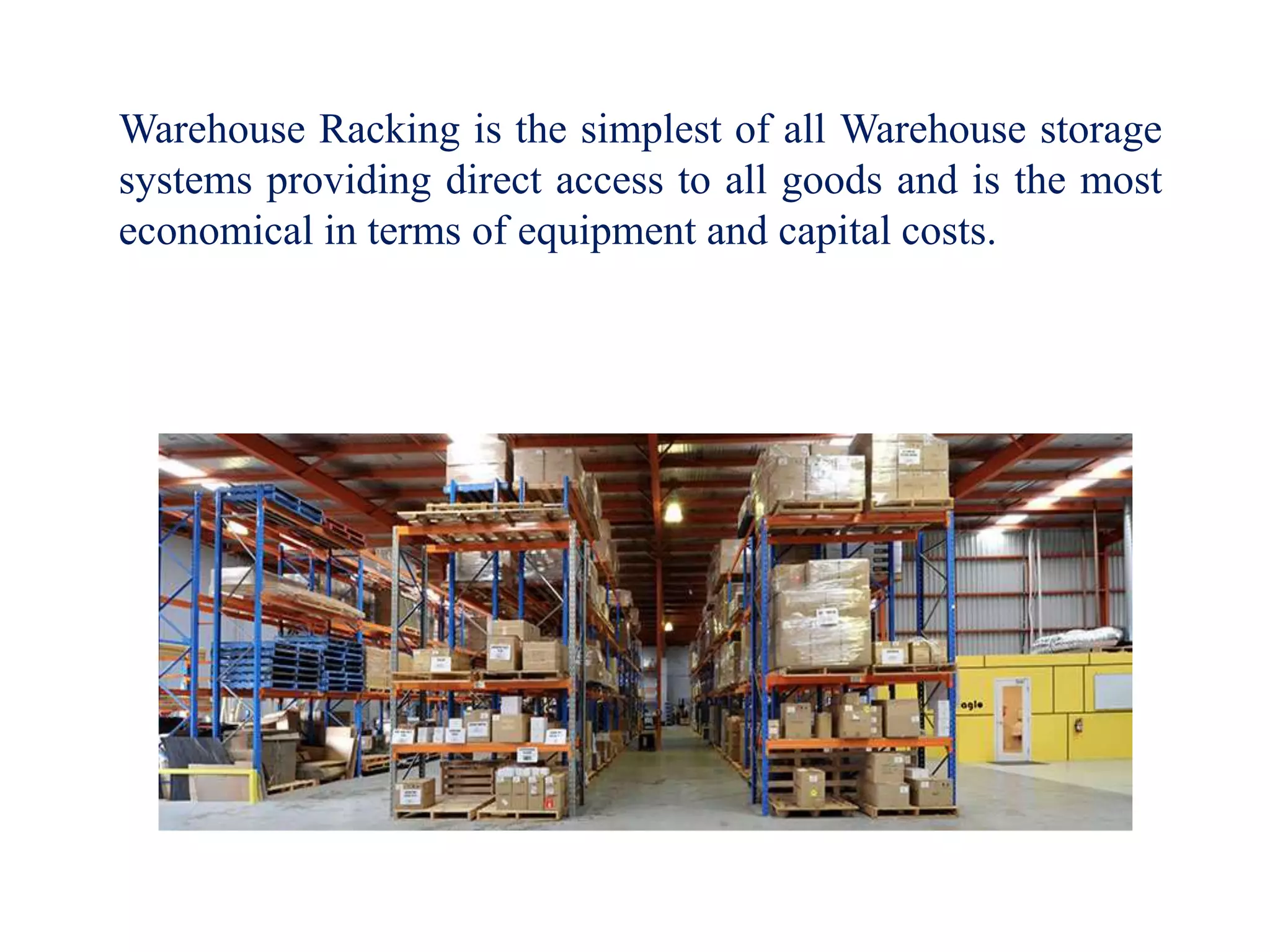 Warehouse Racking | PPTX