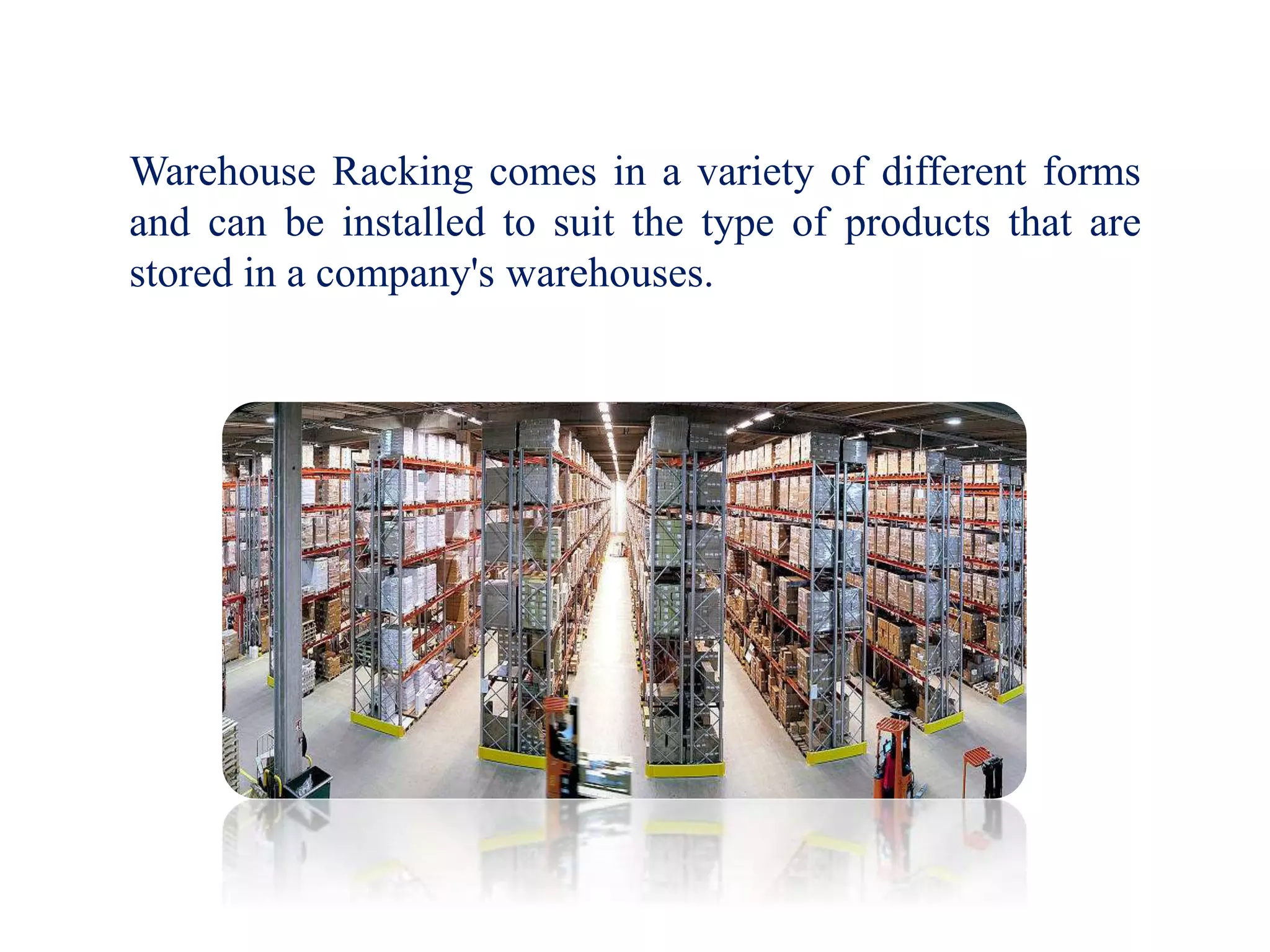Warehouse Racking | PPTX